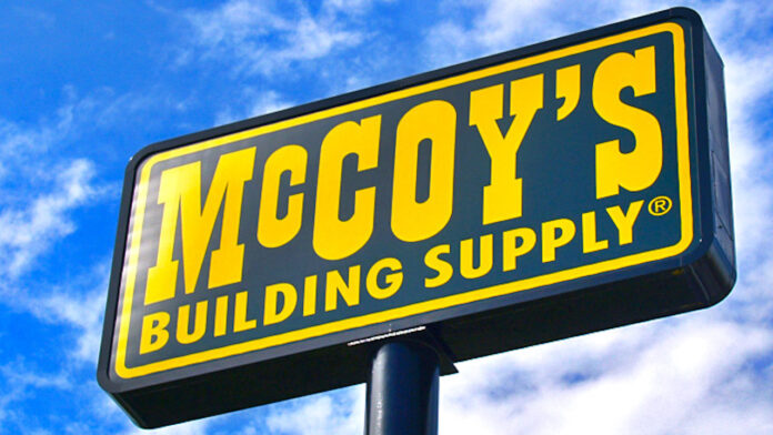 McCoy's selling four stores to Orgill's CNRG