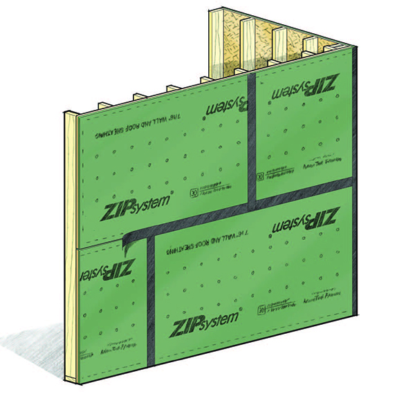 ZIP System® Wall Sheathing