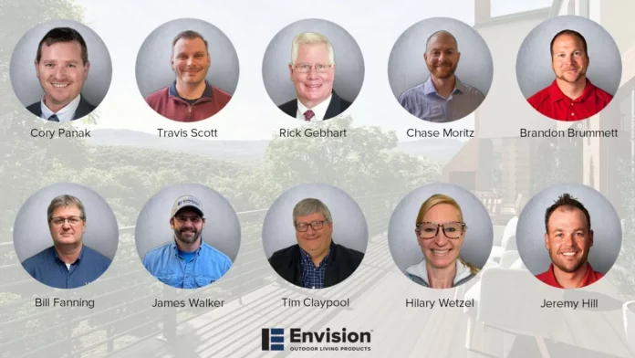 Envision Outdoor Living Products announces leadership team promotions