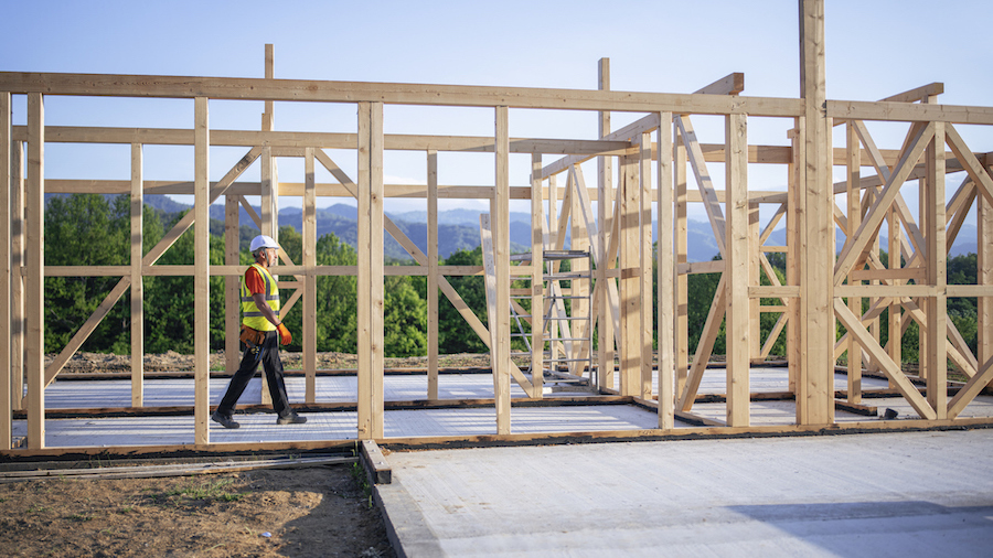 Single-family housing starts hit 12-month high