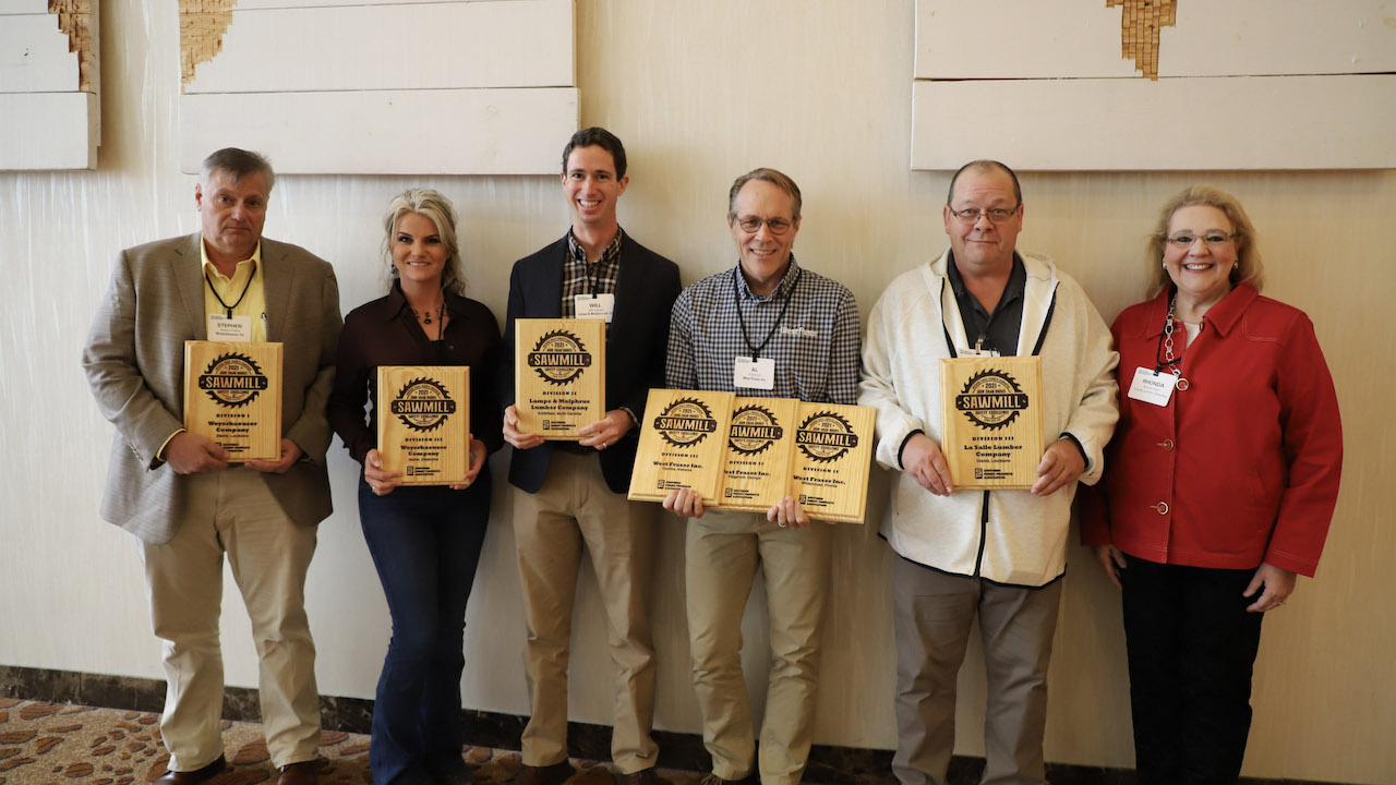 Southern Forest Products Association announces safety award recipients