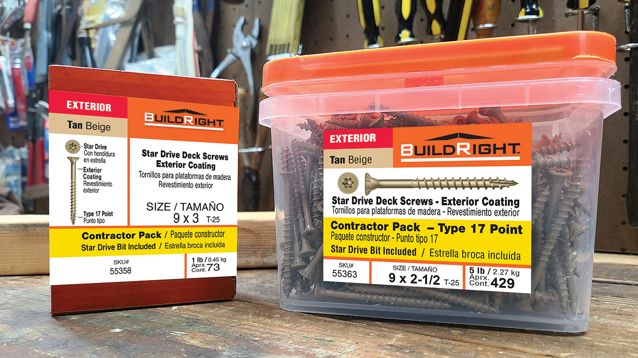 BuildRight deck screw