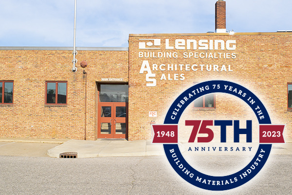 Lensing Building Specialties celebrates 75 years