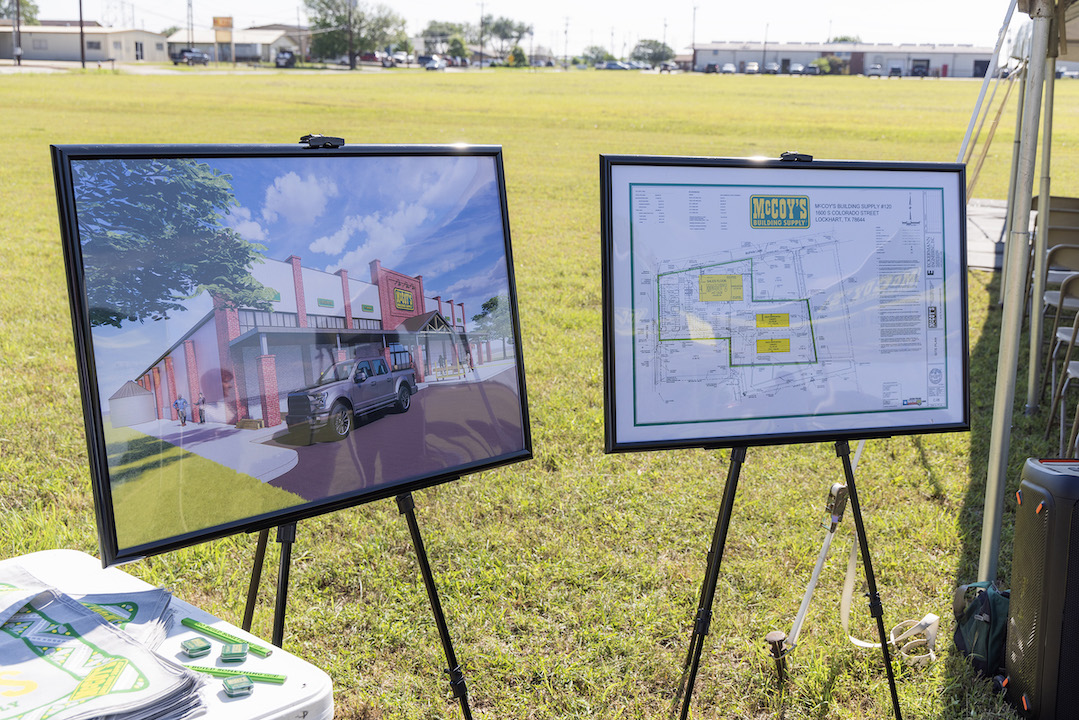 McCoy’s Building Supply celebrates groundbreaking of Lockhart location
