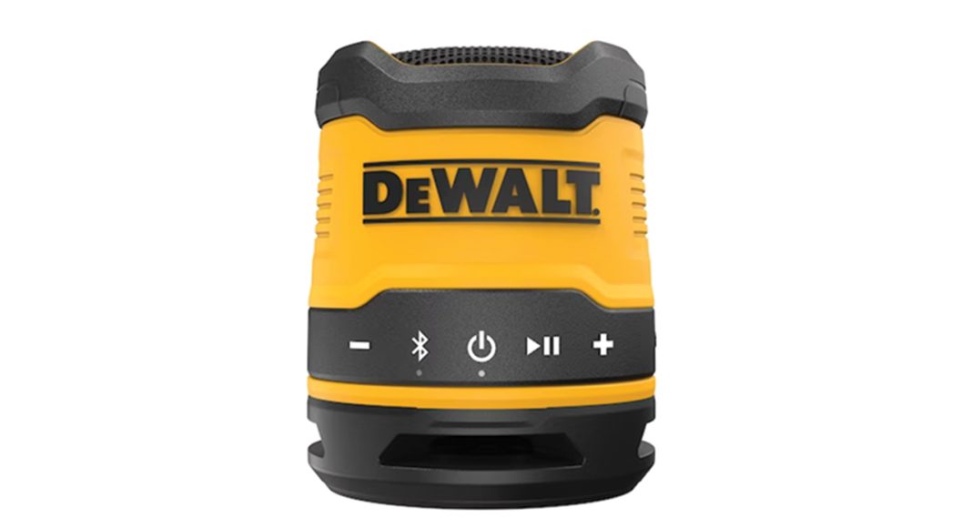 DEWALT Rechargeable Mini Bluetooth Wireless Speaker