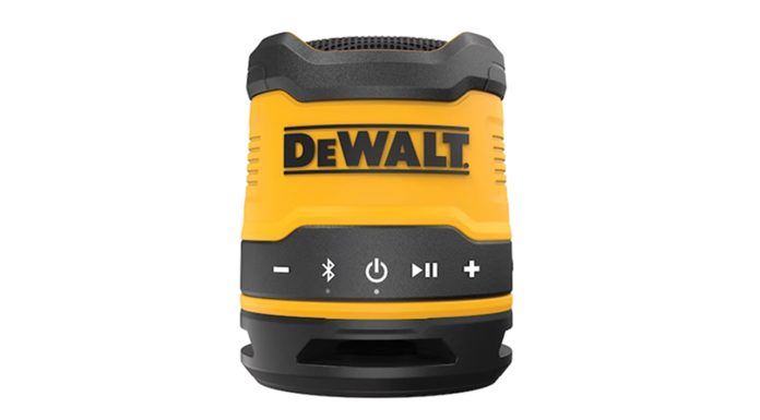 DEWALT Rechargeable Mini Bluetooth Wireless Speaker