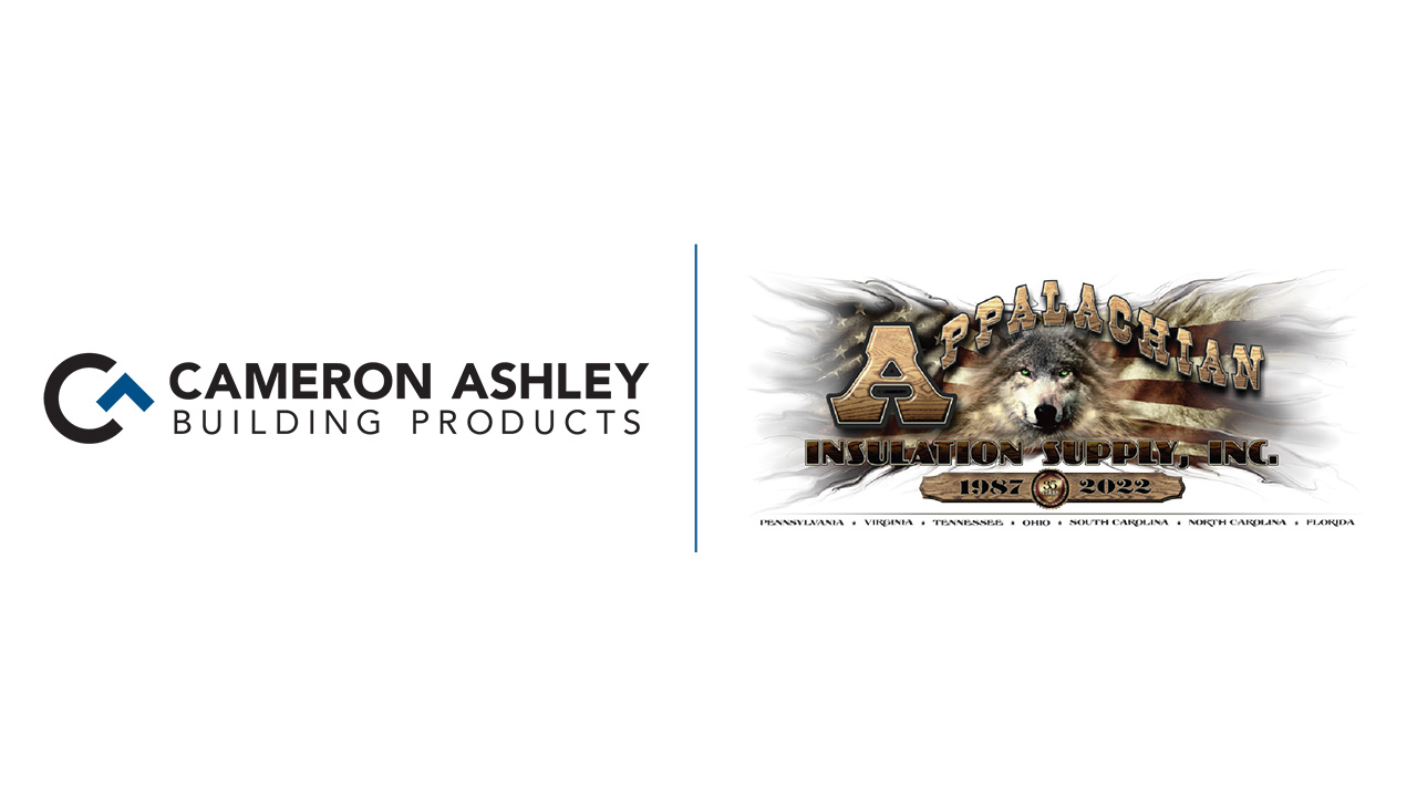 Cameron Ashley Building Products acquires Appalachian Insulation Supply ...