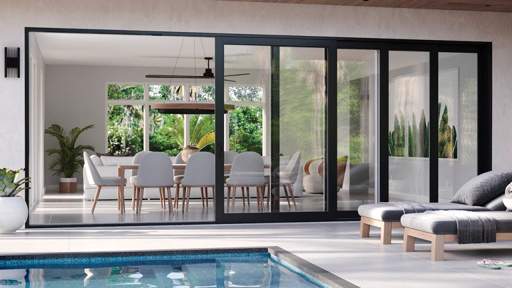 Simonton MaxView Multi-Slide Vinyl Patio Door