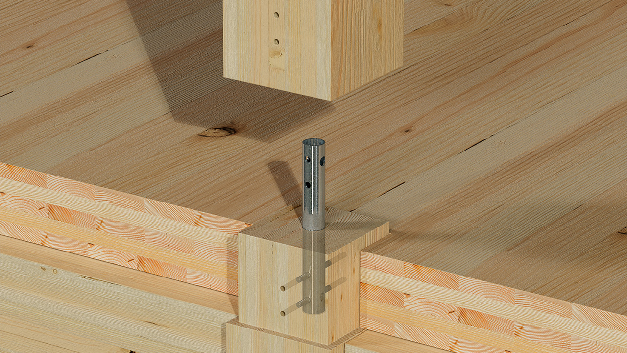 Simpson Strong-Tie adds 3 new concealed connectors for Mass Timber Glulam Columns