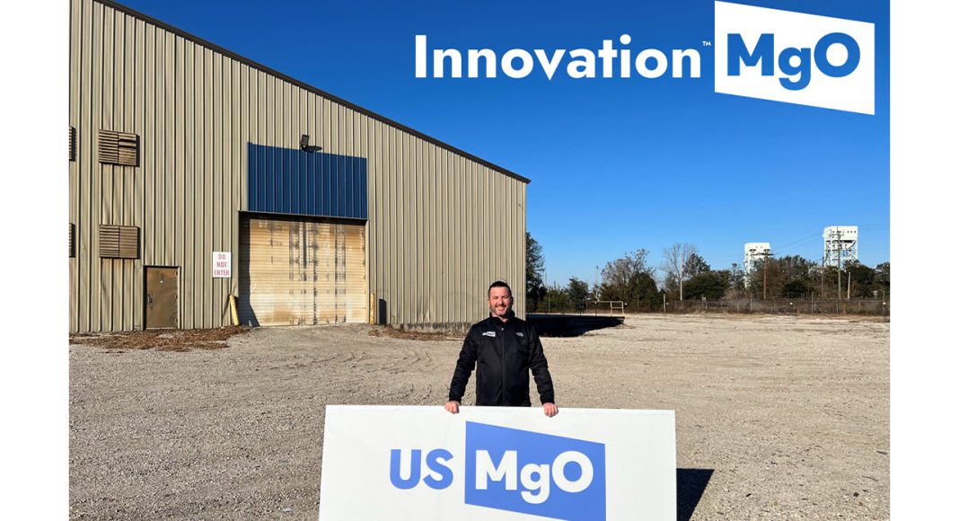 US MgO to break ground on second NC manufacturing plant