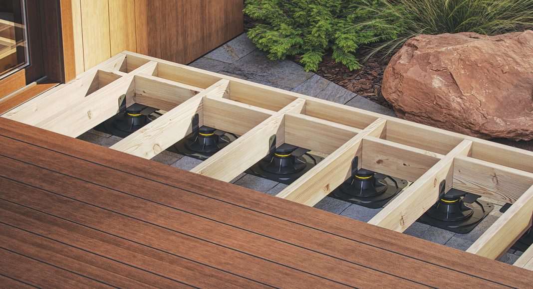 Level.Up Adjustable Deck Pedestal Joist Support System