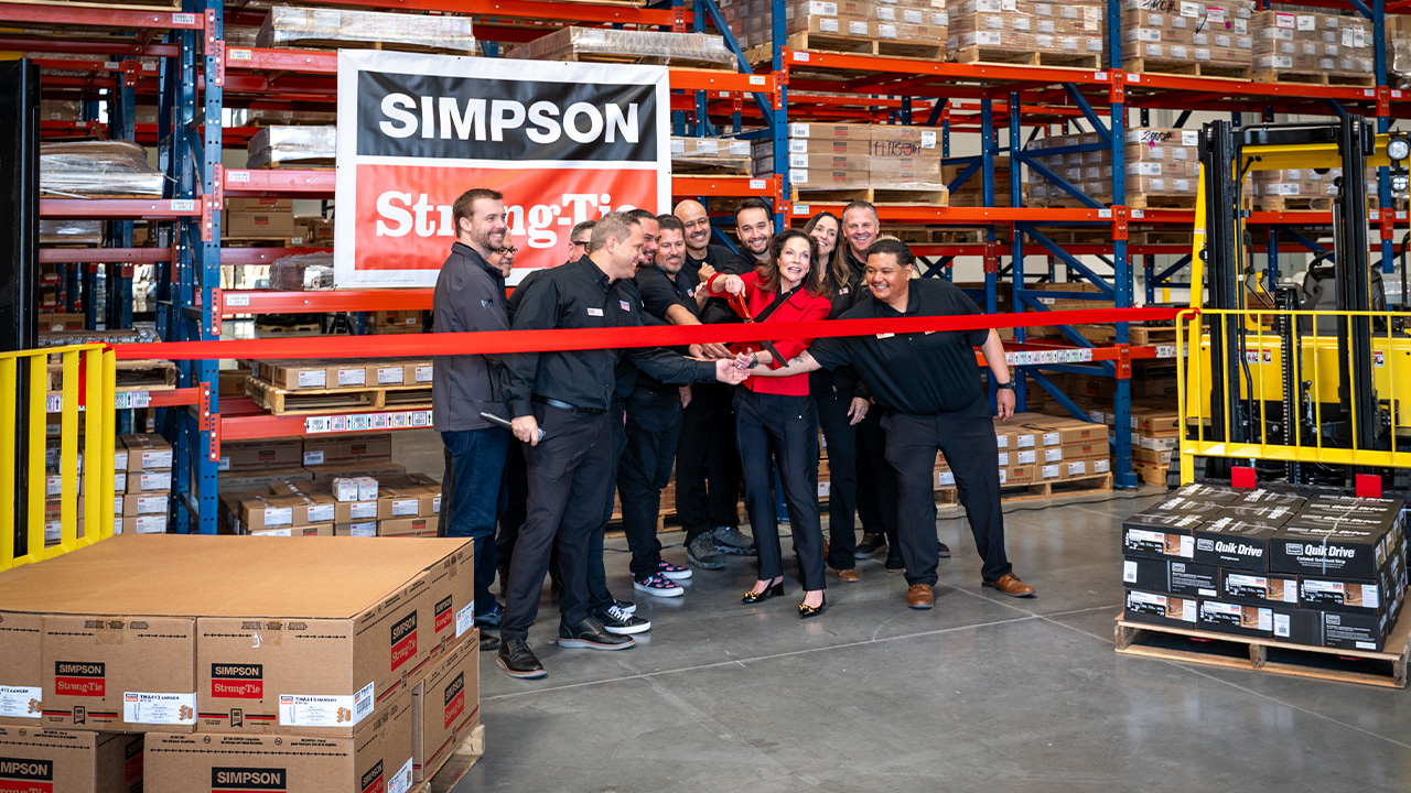 Simpson Strong-Tie opens new distribution center in Las Vegas