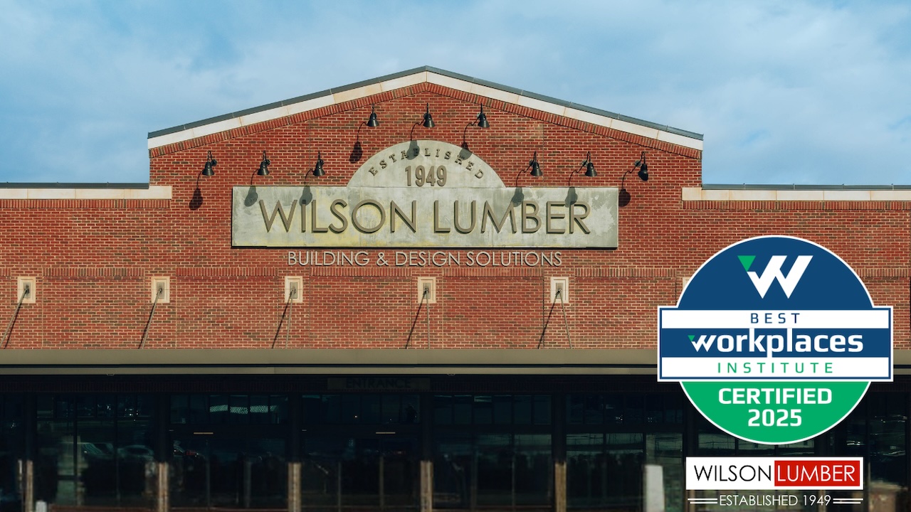 Wilson Lumber Named 2025 Best Workplace