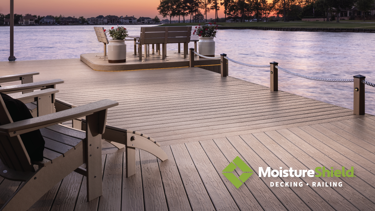 MoistureShield® Vision® Decking: Premium Performance with a Cooler Touch