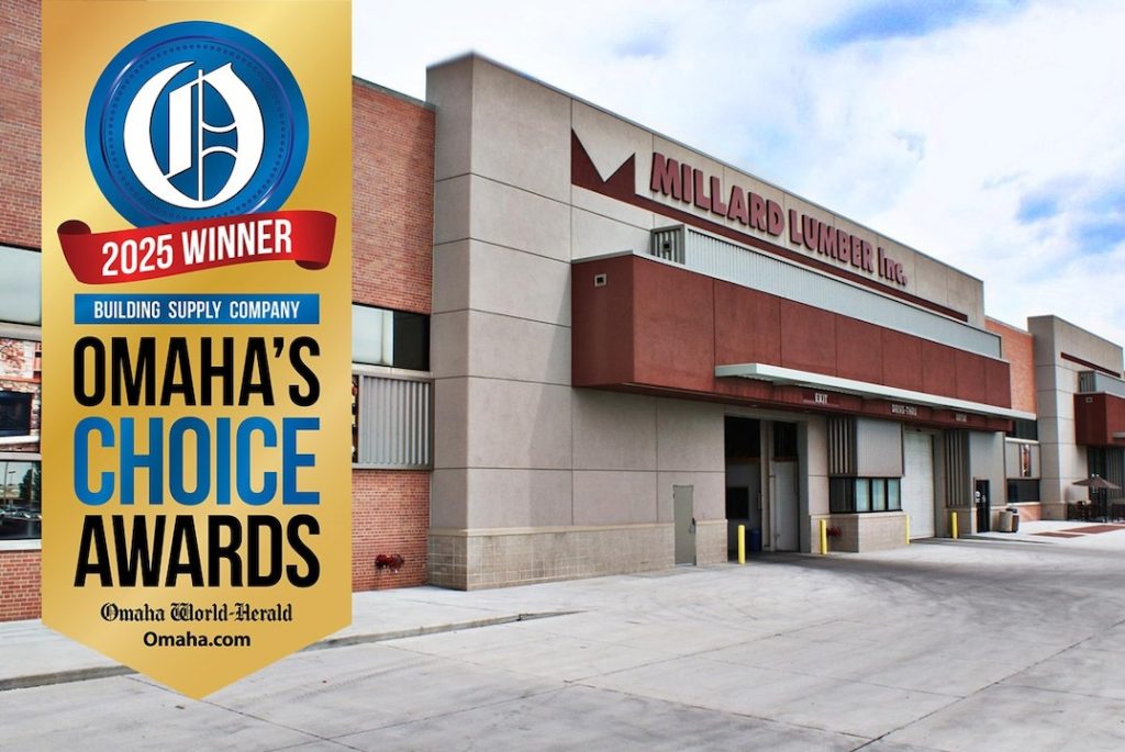 Millard Lumber Named Omaha’s Choice for Building Supply Company