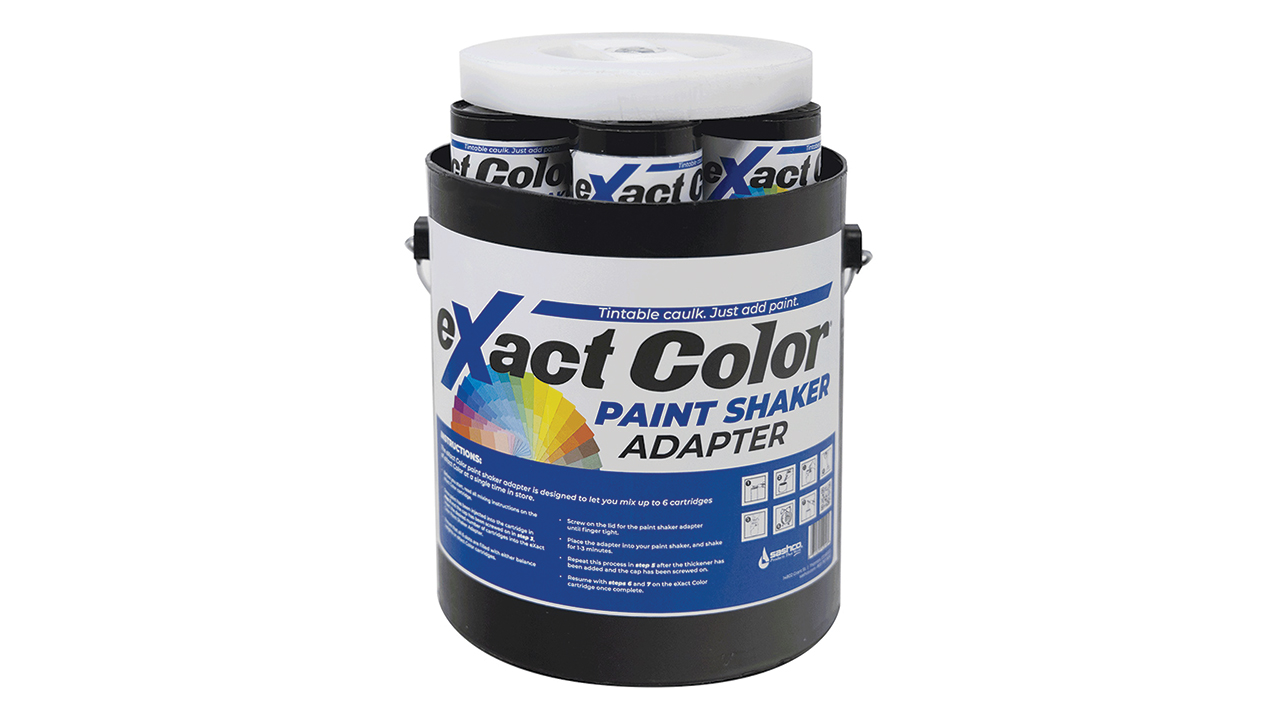 Sashco eXact Color Paint Shaker Adapter