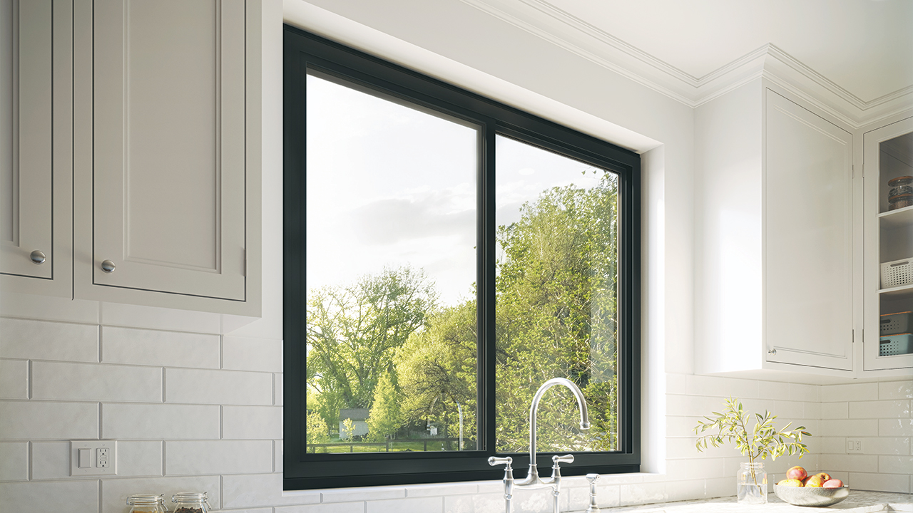Ply Gem 1500 Vinyl Collection All-Black Windows and Patio Doors