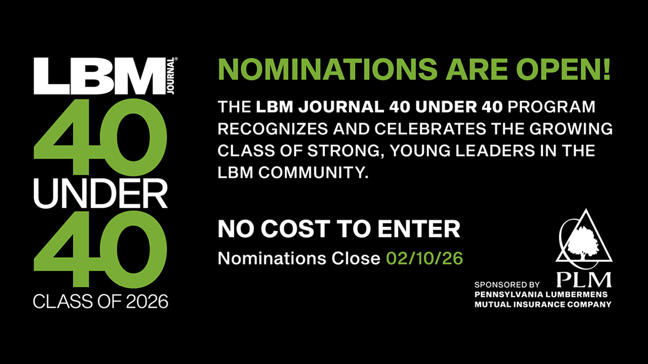 LBM Journal's 2026 40 Under 40 nominations now open