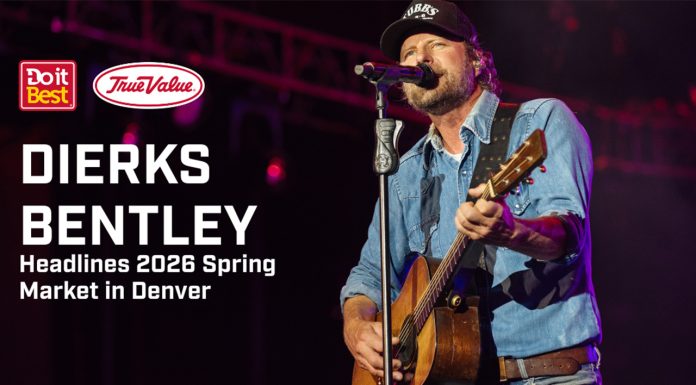 Dierks Bentley to headline Do it Best and True Value 2026 Spring Market