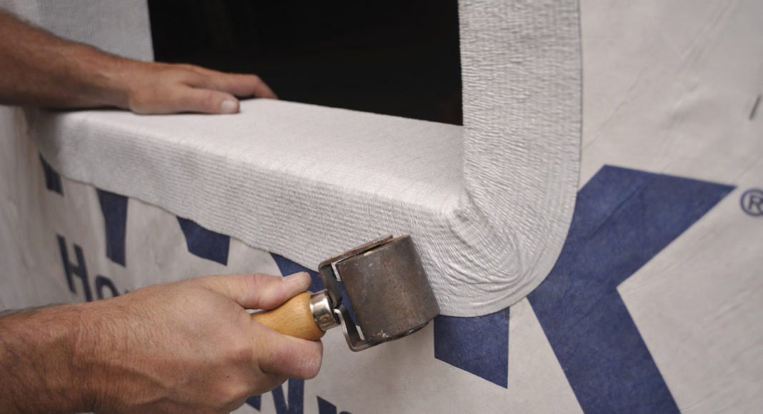 Self-Adhering WindowWrap Flashing Tapes