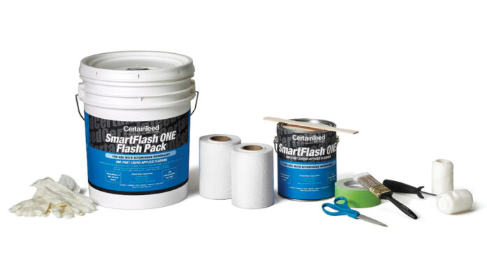 CertainTeed’s SmartFlash ONE liquid-applied flashing