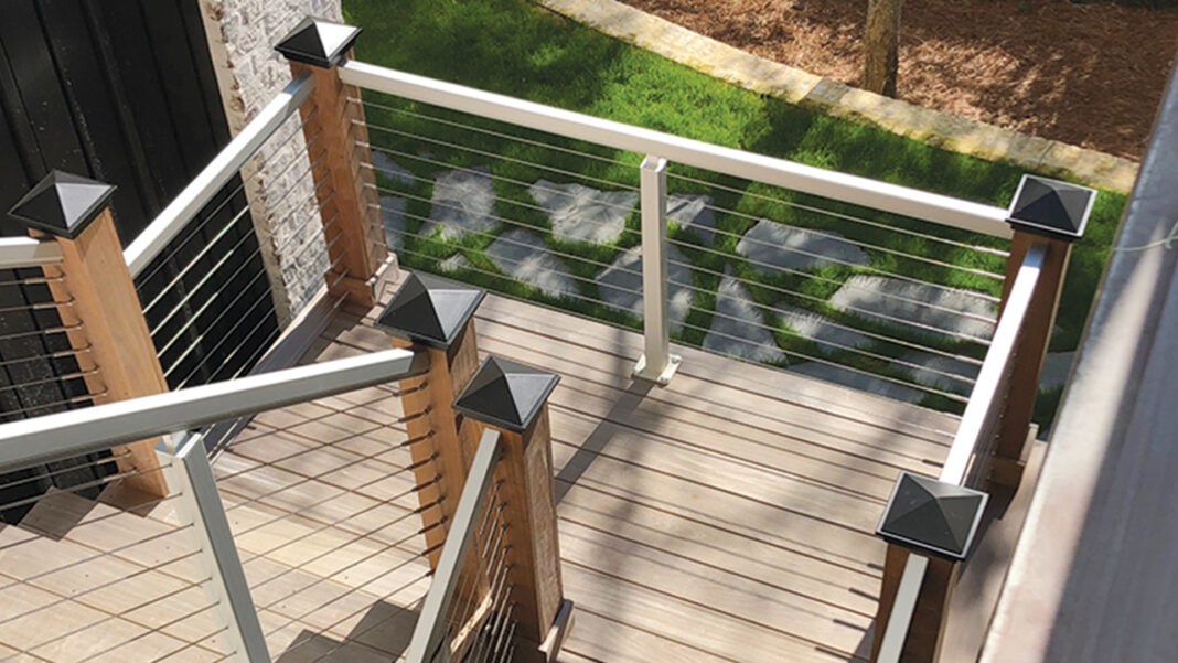 RailFX Aluminum Cable Railing System - LBM Journal
