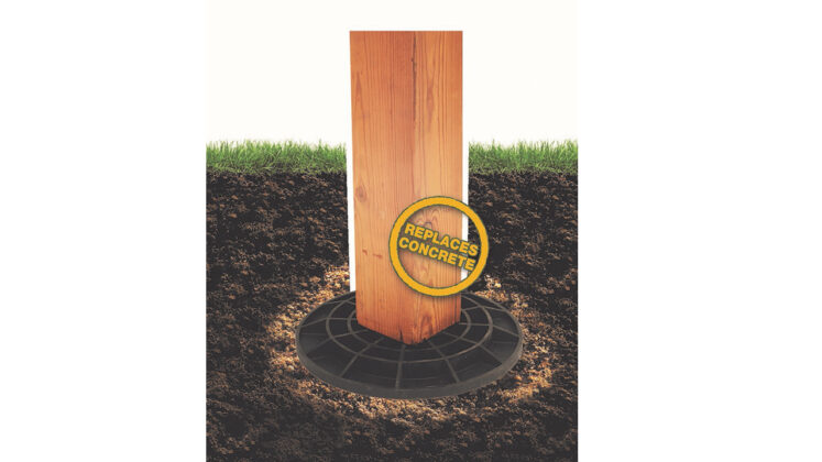 FootingPad Post Footers from AG-CO - LBM Journal