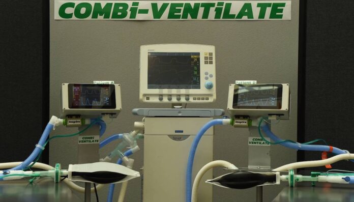 Combilift develops ventilator splitting device