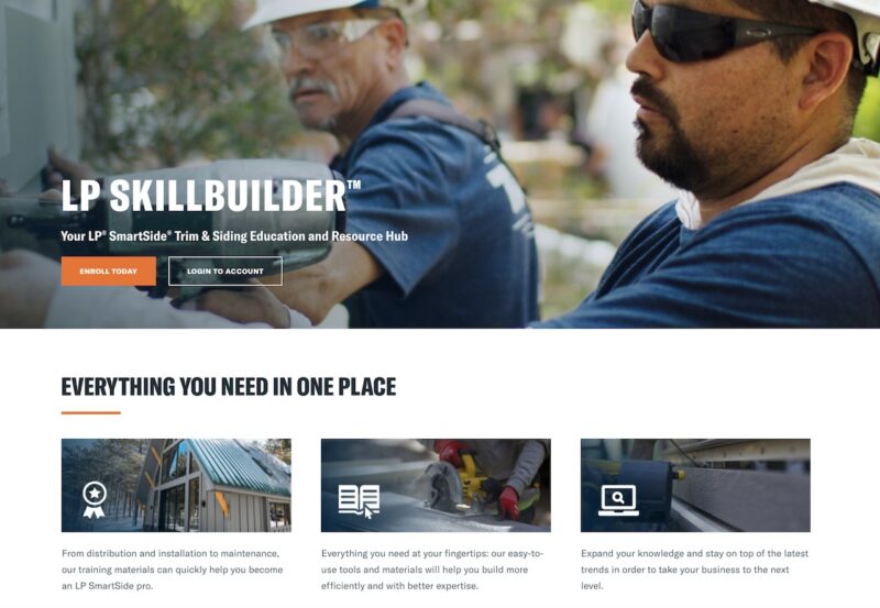 LP Building Solutions introduces new online resource hub
