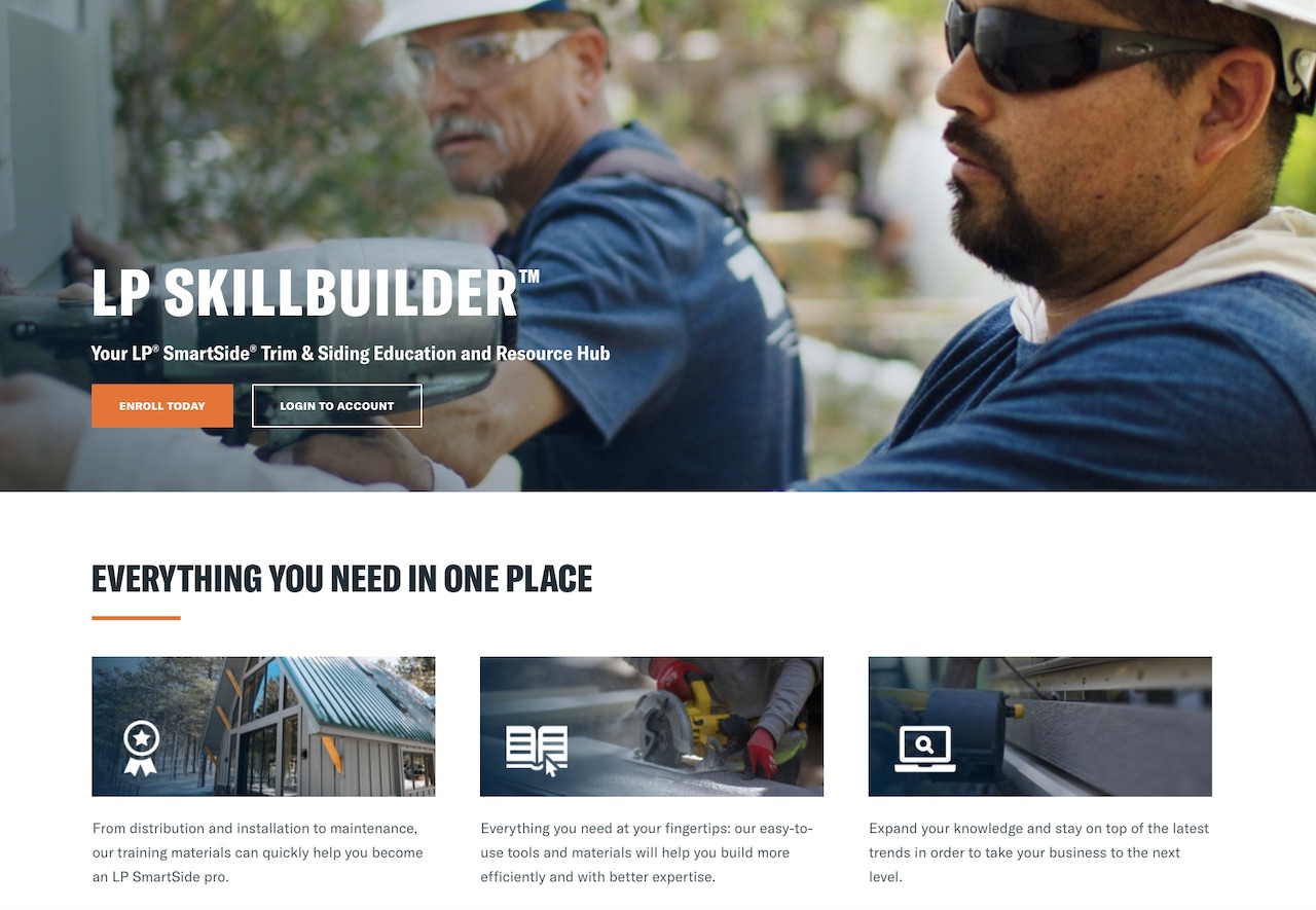 LP Building Solutions introduces new online resource hub