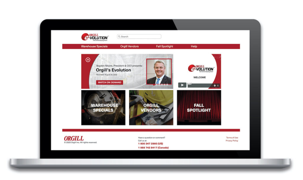 Orgill wraps up first e-Volution Online Buying Event