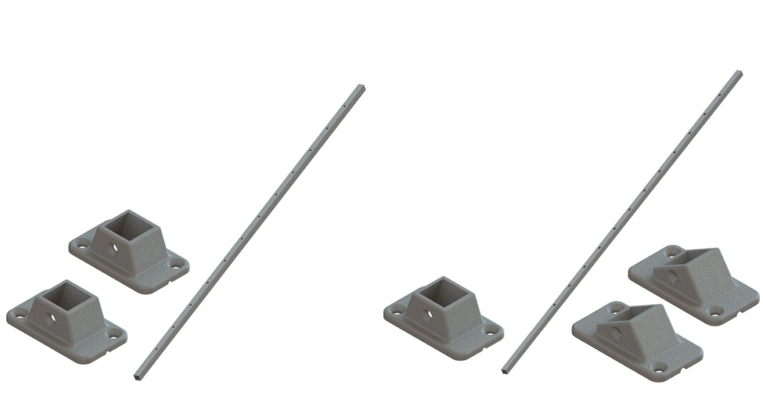 RailFX New Aluminum Cable Braces